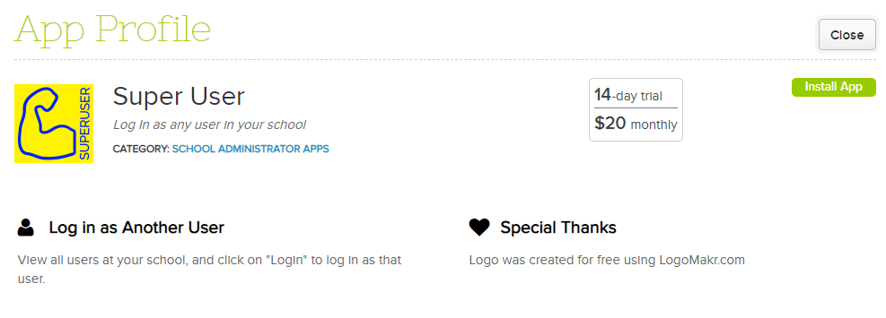Super User App – QuickSchools Support